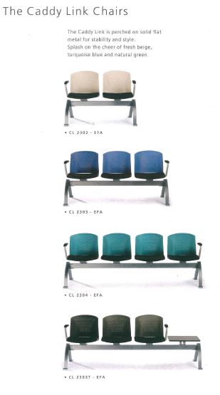 Caddy Link Chair – Varl Office Systems Pte Ltd