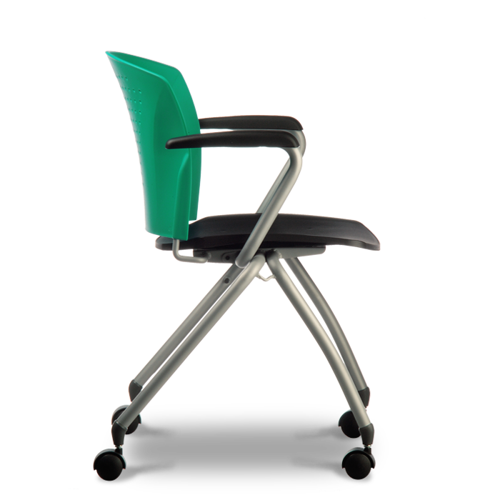 Caddy Chair - Plastic Back and Seat – Varl Office Systems Pte Ltd